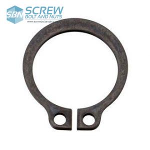 Galvanized Iron C-Shaped Retainer Ring - Screw Bolt and Nut Supplier ...